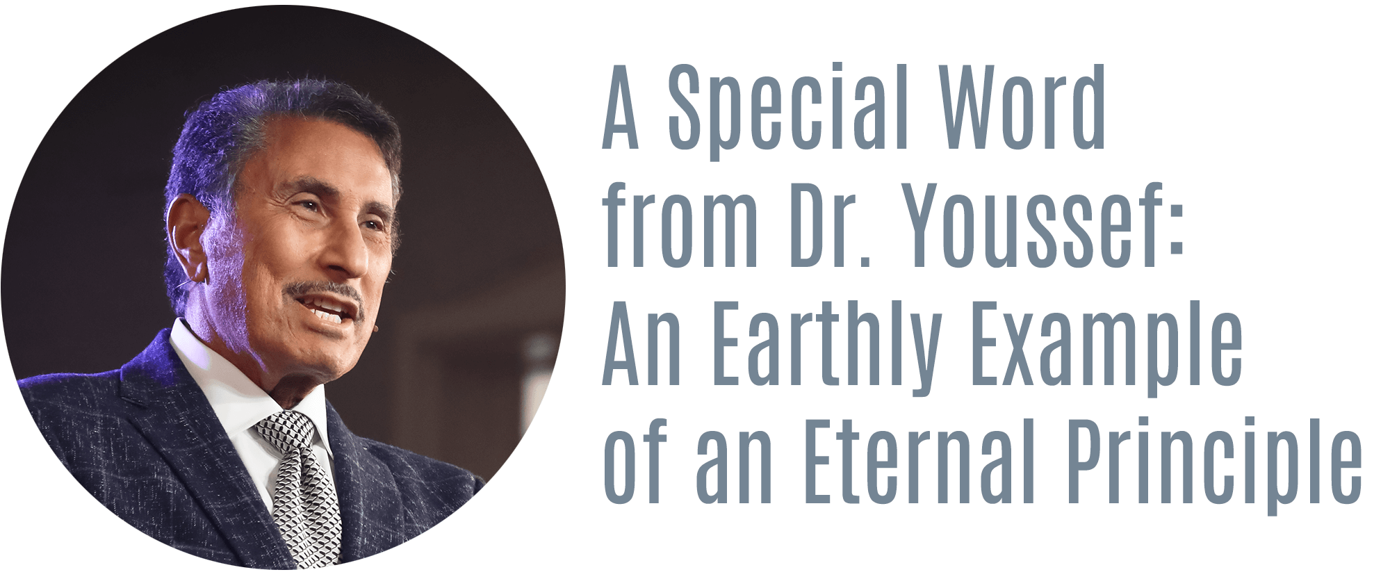 An Earthly Example of an Eternal Principle - Leading The Way United Kingdom